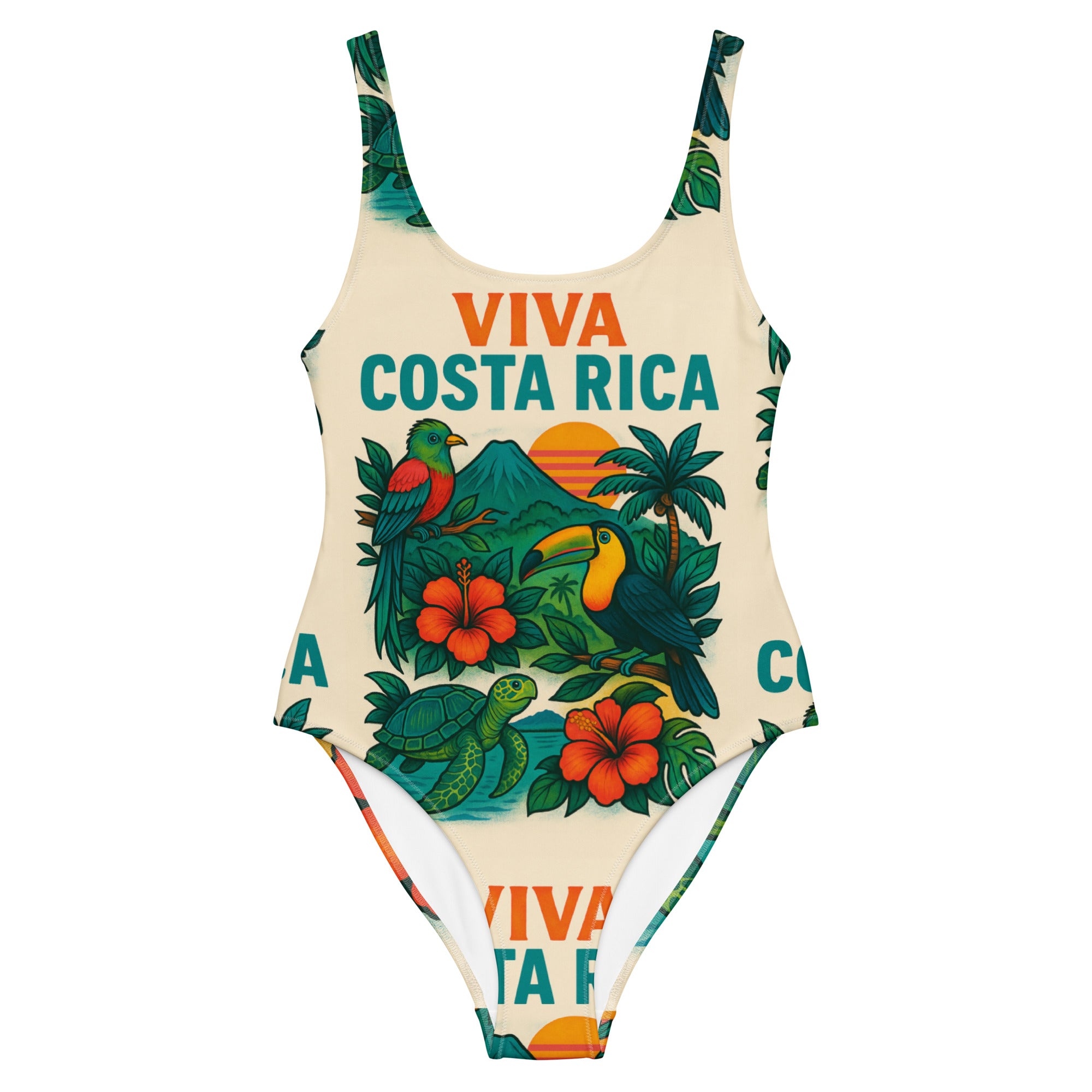 Body / Vestido de baño Tropical “Viva Costa Rica” – Orgullo y Estilo ...